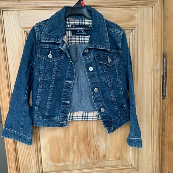 Burberry | Jackets & Coats | Burberry Classic Denim Jacket Signature ...